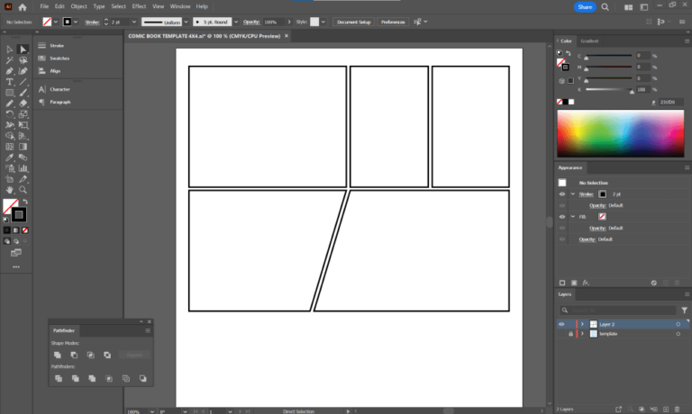 How to Make a Comic Strip in Adobe Illustrator