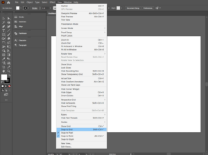 How to Turn On and Off Snap to Grid in Adobe Illustrator