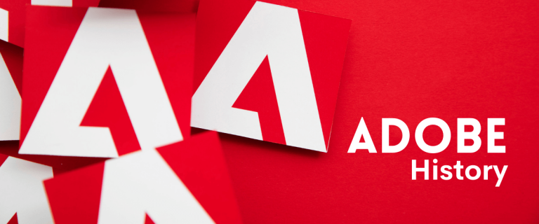 History of Adobe: An Infographic (Products & Facts)
