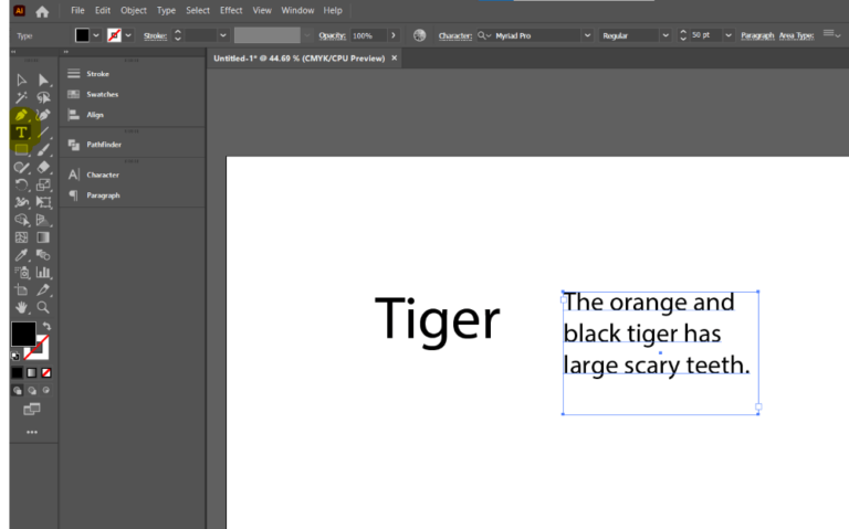 How to Use the Touch Type Tool in Adobe Illustrator - IllustratorHow
