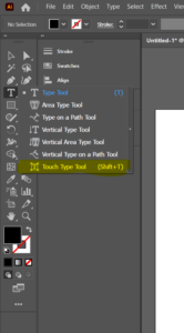 How to Use the Touch Type Tool in Adobe Illustrator - IllustratorHow