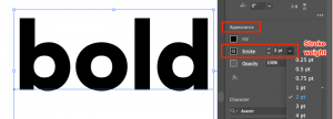 3 Ways to Bold Text in Adobe Illustrator (Quick Tutorial)