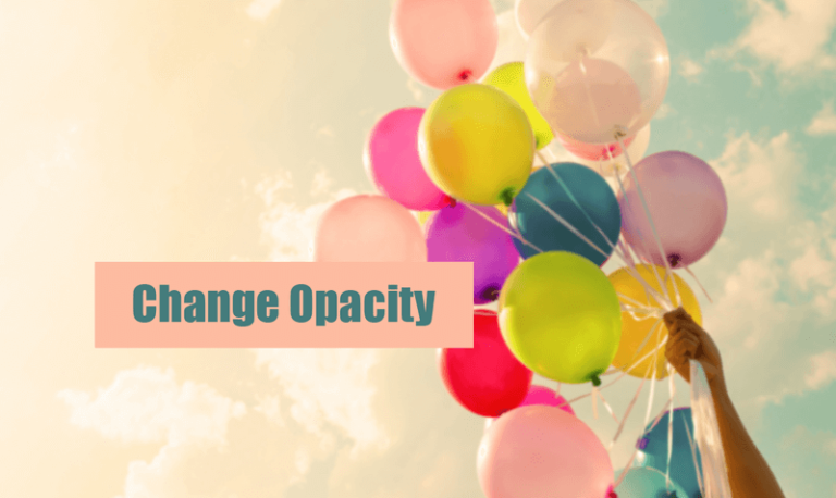 2 Quick Steps to Change Opacity in Adobe Illustrator