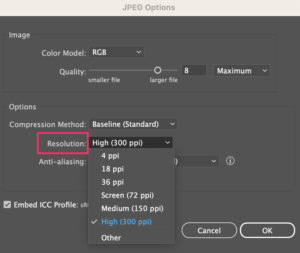 How to Change Resolution (DPI/PPI) in Adobe Illustrator