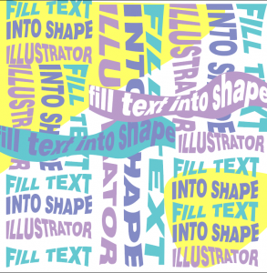 2 Ways to Fill a Shape with Text in Adobe Illustrator