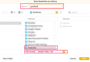 How to Use Gradient Tool & Save Gradient in Illustrator