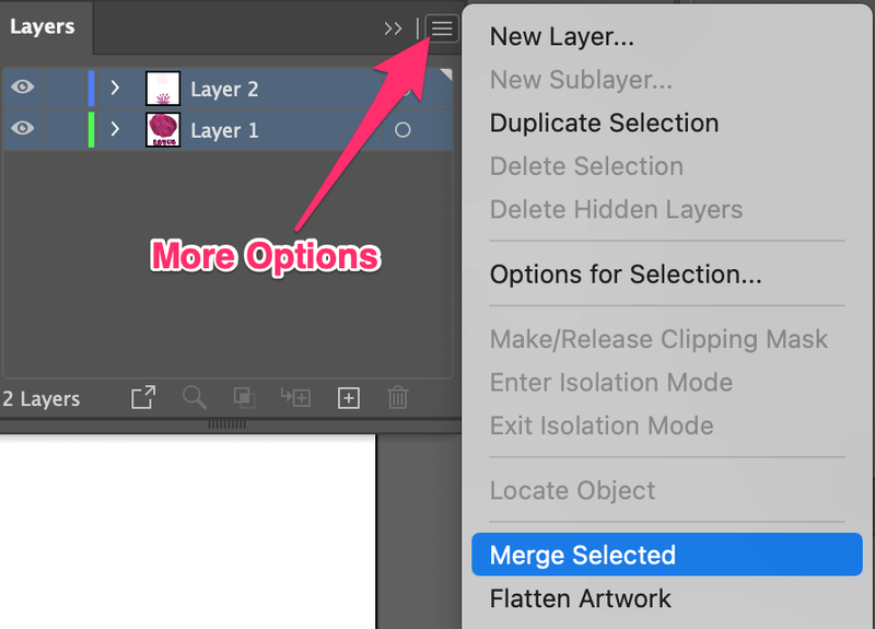 How To Merge Layers In Illustrator Asking List