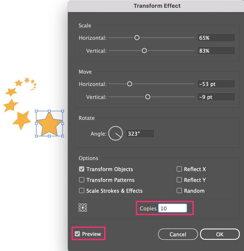 How To Array In Adobe Illustrator Linear Circular 