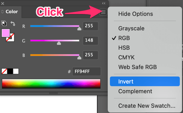 How to Invert Color in Adobe Illustrator (Vectors & Images)
