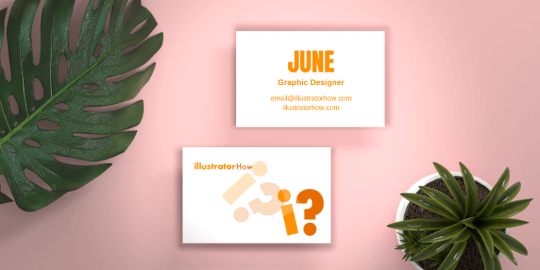 4 Steps to Make a Business Card in Adobe Illustrator