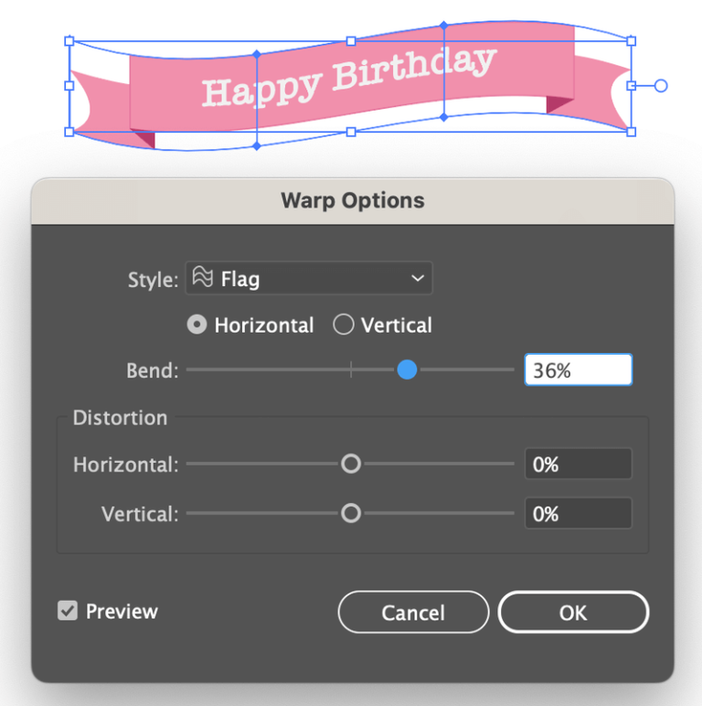 How to Make a Ribbon in Adobe Illustrator (Banner & 3D)