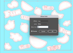 3 Easy Steps to Make Sticker Sheet in Adobe Illustrator