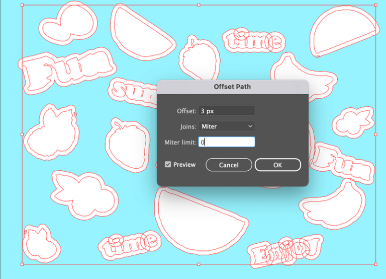 3 Easy Steps to Make Sticker Sheet in Adobe Illustrator