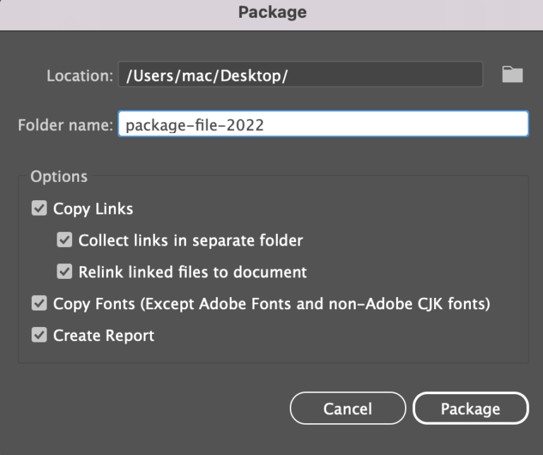 How to Package Adobe Illustrator Files (2 Easy Steps)