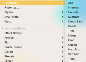 How to Use the Pathfinder Tool in Adobe Illustrator