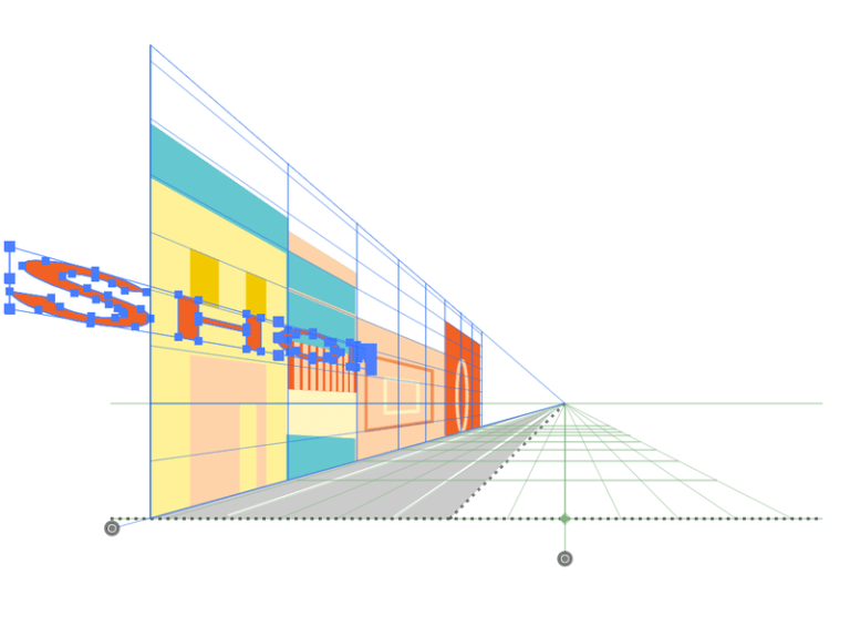 How to Use Perspective Tool to Draw in Adobe Illustrator