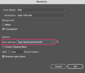 How to Rasterize Text in Adobe Illustrator (4 Easy Steps)