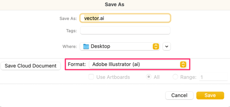 How to Save Adobe Illustrator File As Vector (3 Steps)