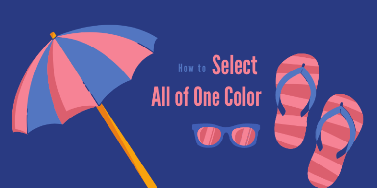2 Ways to Select All of One Color in Adobe Illustrator