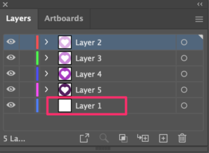 How to Separate Layers in Adobe Illustrator (2 Steps)
