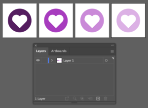 How to Separate Layers in Adobe Illustrator (2 Steps)