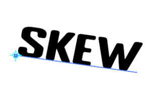 2 Easy Ways to Skew Text in Adobe Illustrator (Examples)