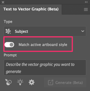 Adobe Illustrator Generative AI Tool (Text to Vector)
