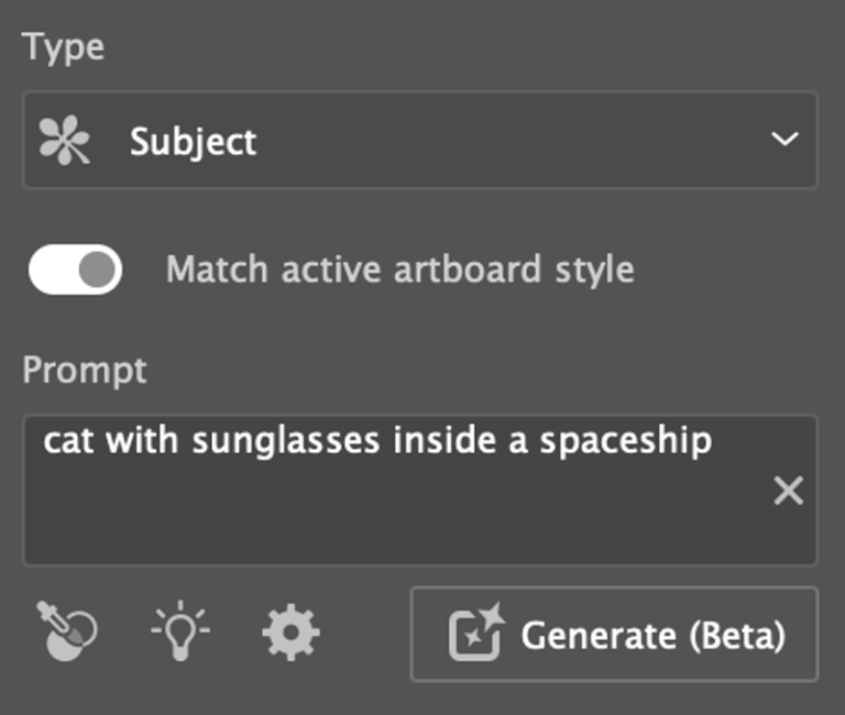 Adobe Illustrator Generative AI Tool (Text to Vector)