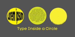 3 Easy Ways to Type Inside Circle in Adobe Illustrator