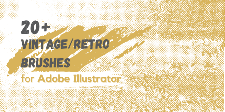 20+ Best and Free Vintage/Retro Brushes for Adobe Illustrator